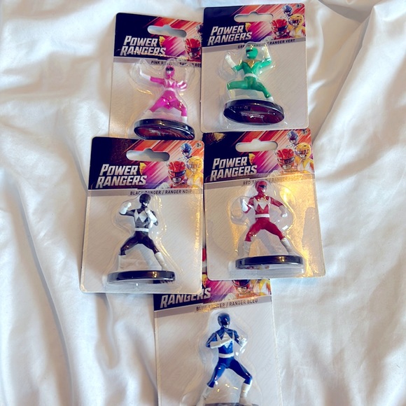 Hasbro | Toys | Power Rangers Micro Collection Cake Toppers | Poshmark